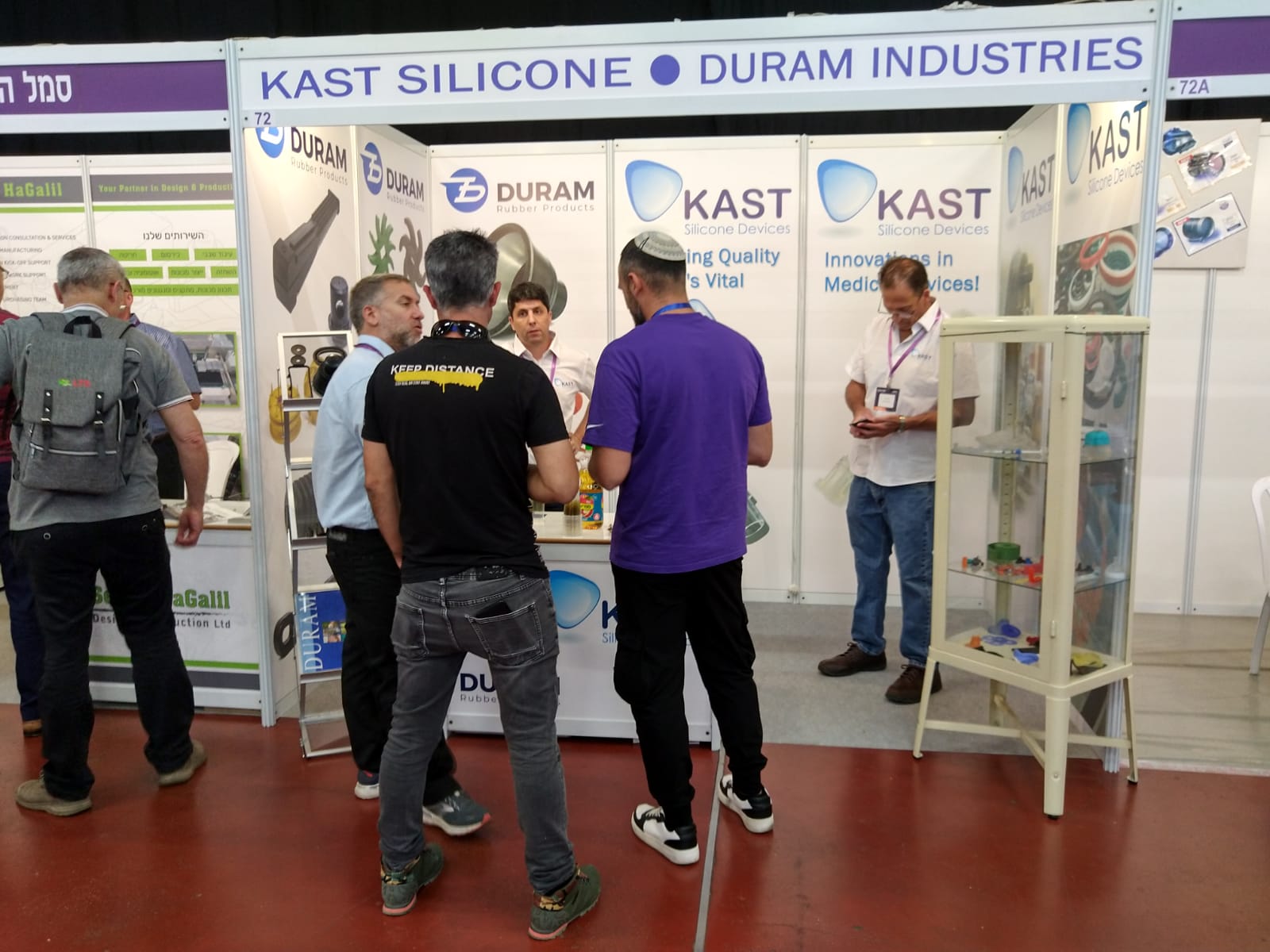 Duram rubber & Kast silicon presenting at SUBMED 2023 - Duram Rubber Products
